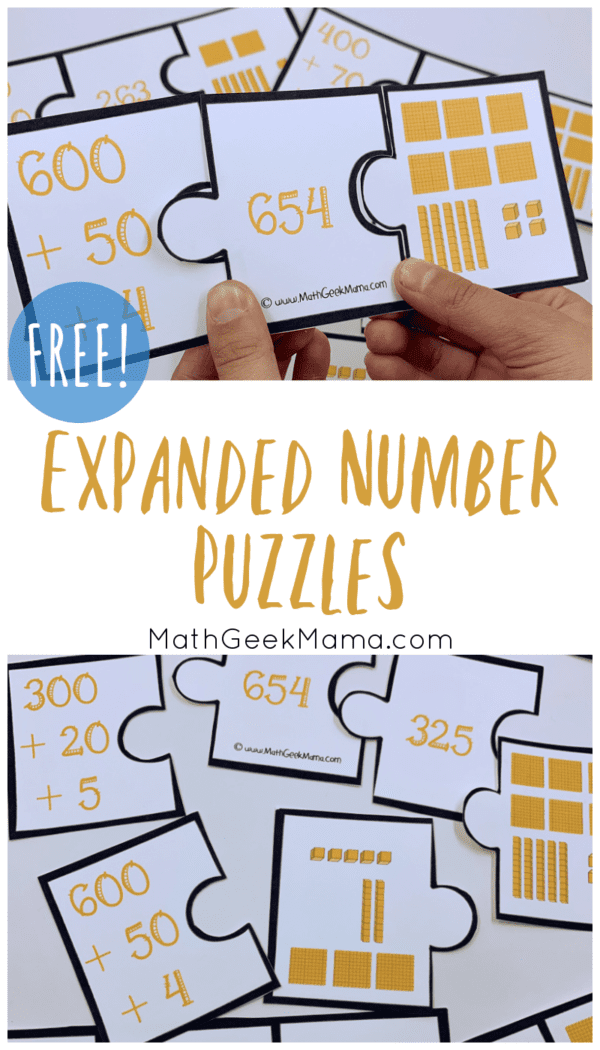 Linear Equations Puzzles: Free Practice Set | Math Geek Mama