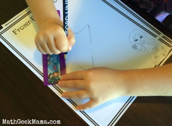 Disney Math: Frozen Fractal Snowflake {FREE Printable}