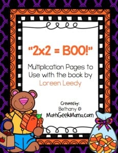 "2x2=BOO!" Hands-On Multiplication Fun!