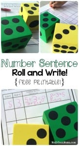 Writing Addition and Subtraction Number Sentences