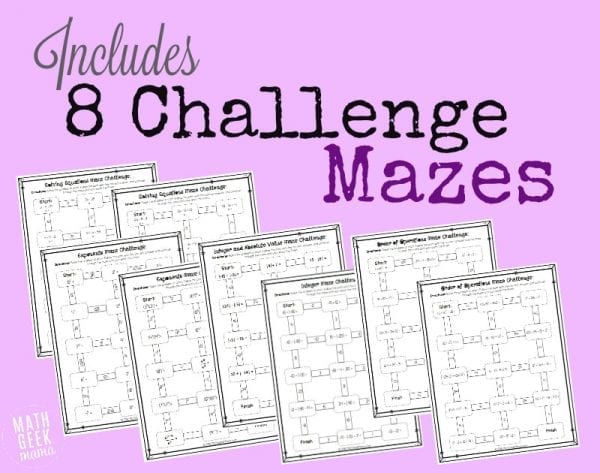 Algebra Essentials Resource Bundle: Engaging Algebra Lessons