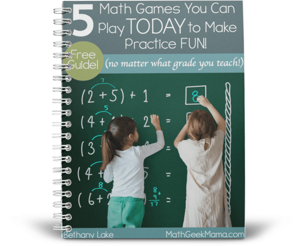 FUN & Easy Math Games for Kids - Math Geek Mama