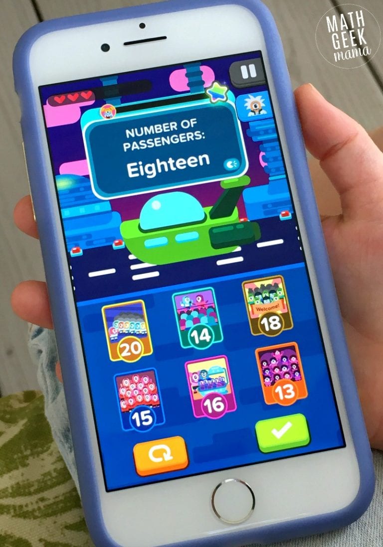Fun and Engaging Kindergarten Math App {CCSS Aligned}