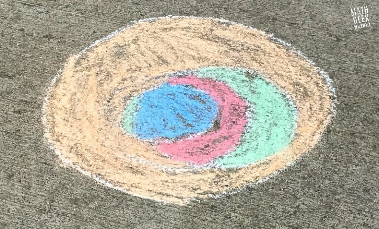 Simple Pi Day Art Project {Free Printable!}