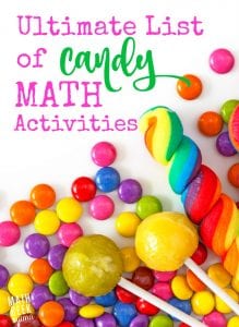 30+ Amazing Candy Math Activities for Kids