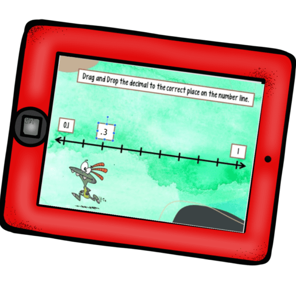 Decimals on a Number Line: DIGITAL Activity for Kids | Math Geek Mama