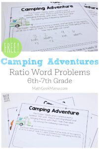 Ratio Practice: Real Life Math for 6th Grade | Math Geek Mama