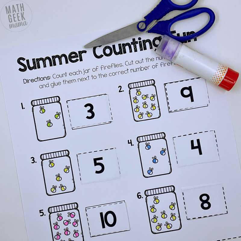 Summer Review Kindergarten Math Literacy Worksheets Activities Summer Review Kindergarten Math Literacy Worksheets Activities