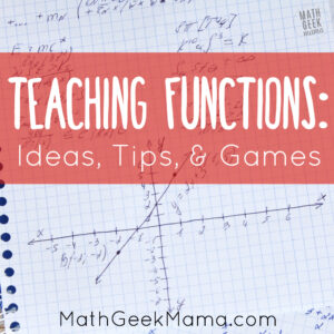 5 Simple Ideas for Teaching Functions in Middle School